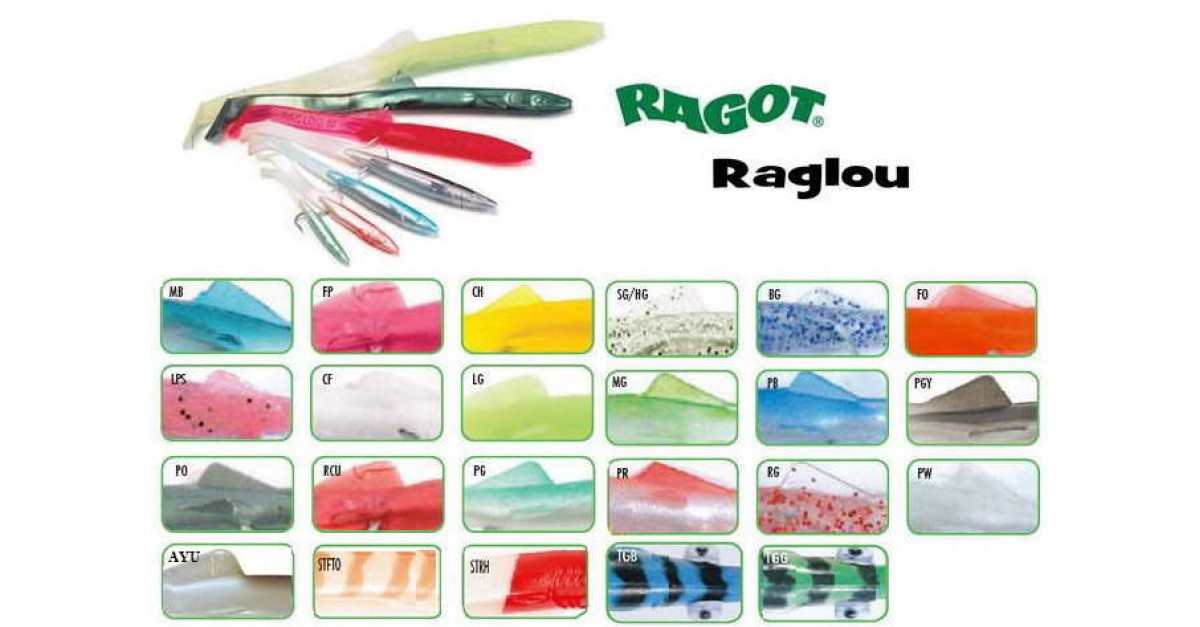 ragot raglou 105mm | baits soft baits - Tognini fishing