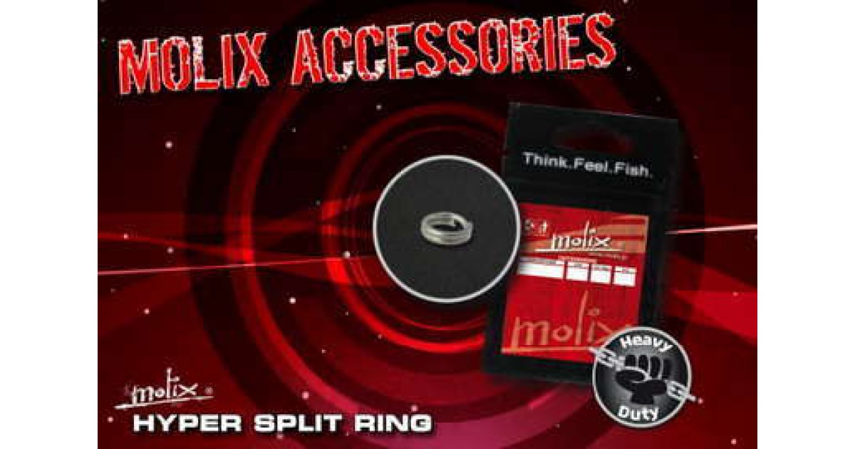 molix hyper split ring | accessori solid rings-split rings - Tognini pesca
