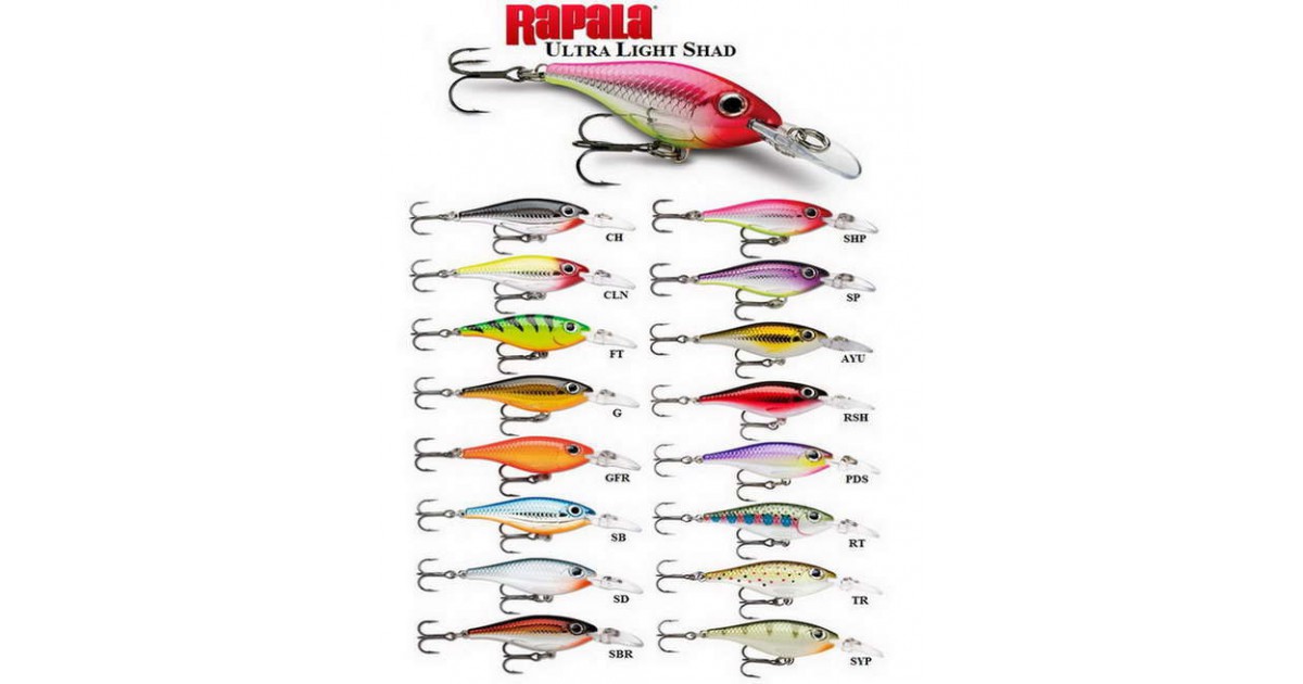 rapala ultra light shad | esche artificiali