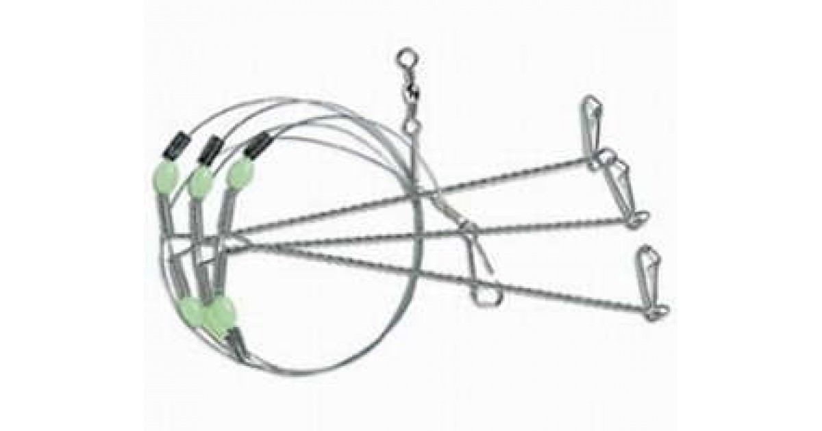 lineaeffe paternoster system | monofili e trecciati terminali