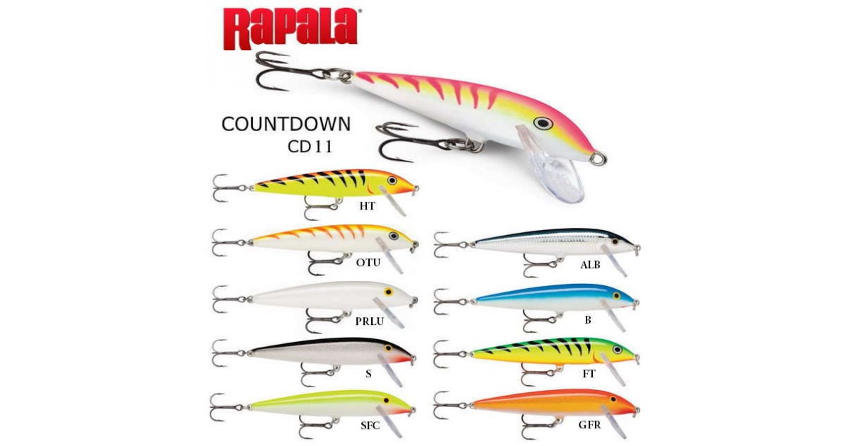 rapala countdown cd11 | esche artificiali