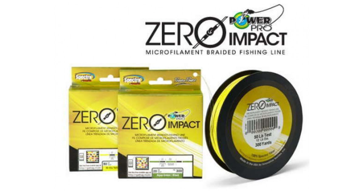 Offerta power pro zero impact aqua green | monofili e trecciati trecciati