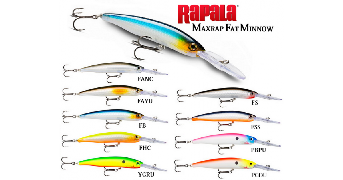 rapala max rap fat minnow | esche artificiali