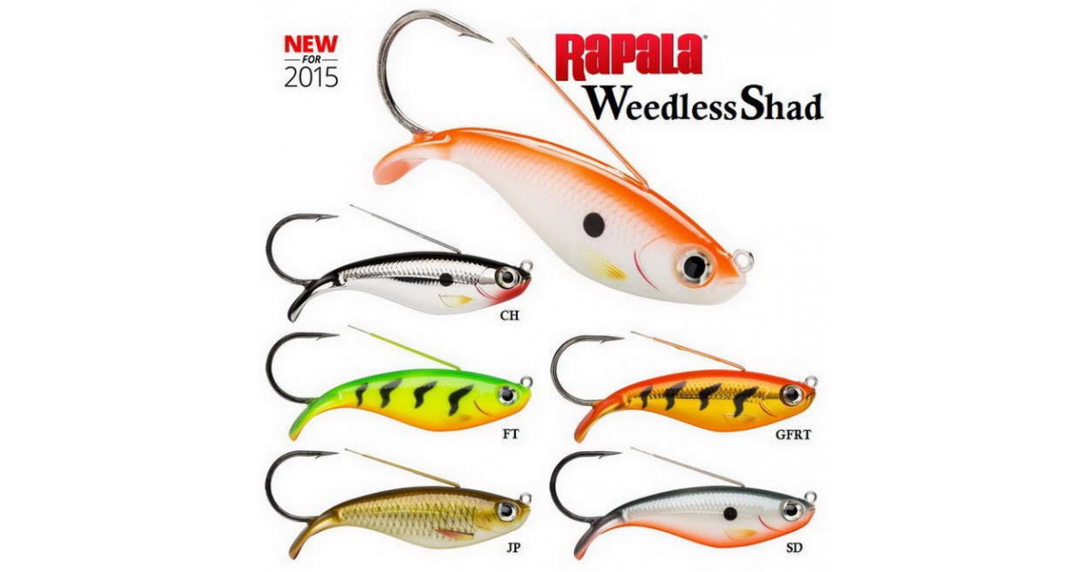 rapala weedless shad | esche artificiali