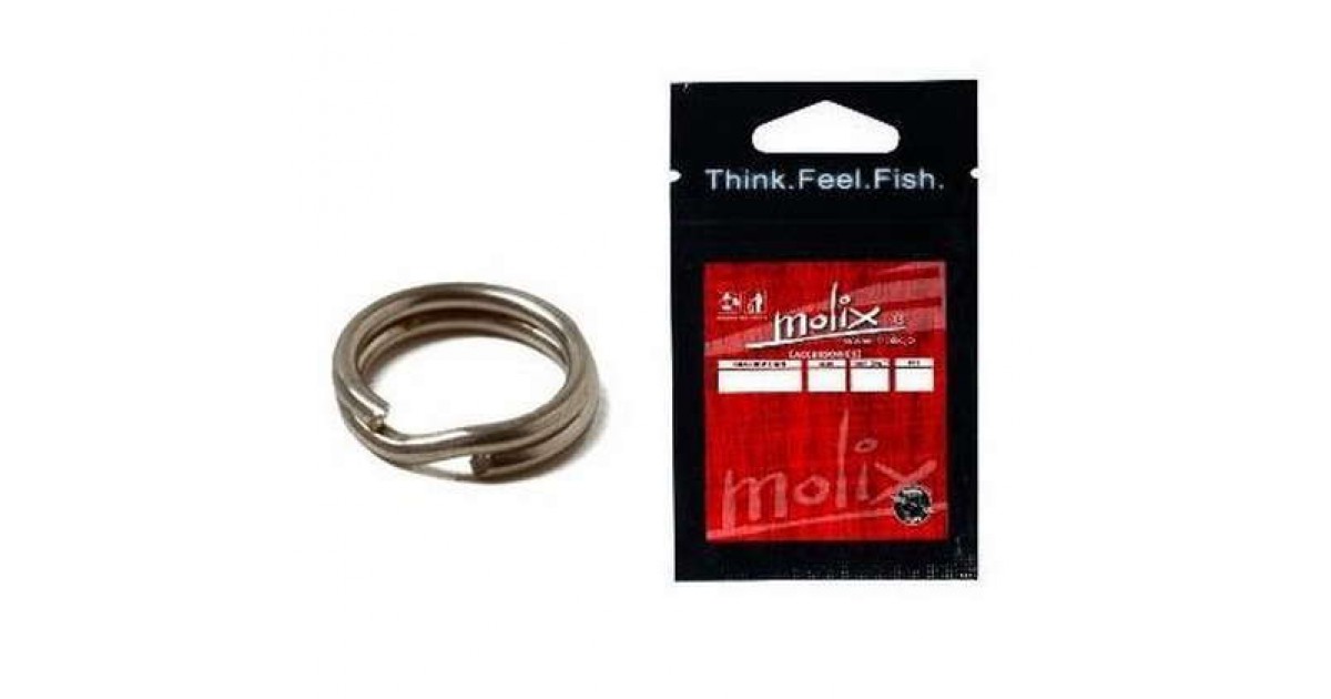 molix stainless split ring | accessori solid rings-split rings