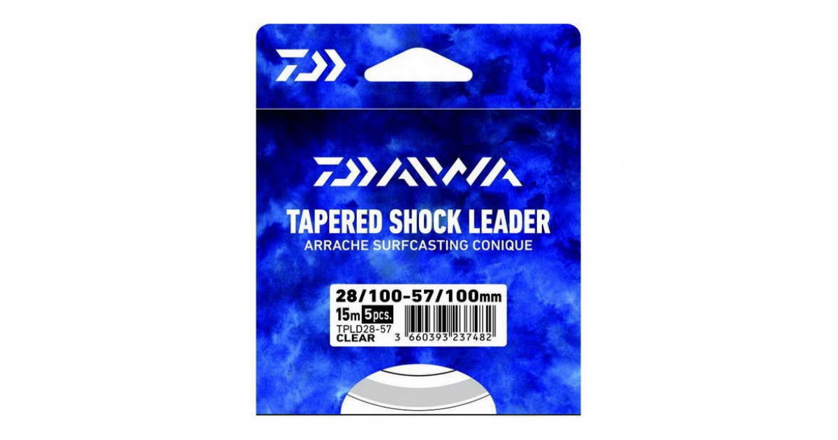 daiwa tapered shock leader | monofilaments and braided lines shock leader