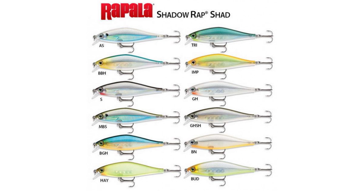 rapala shadow rap shad | esche artificiali