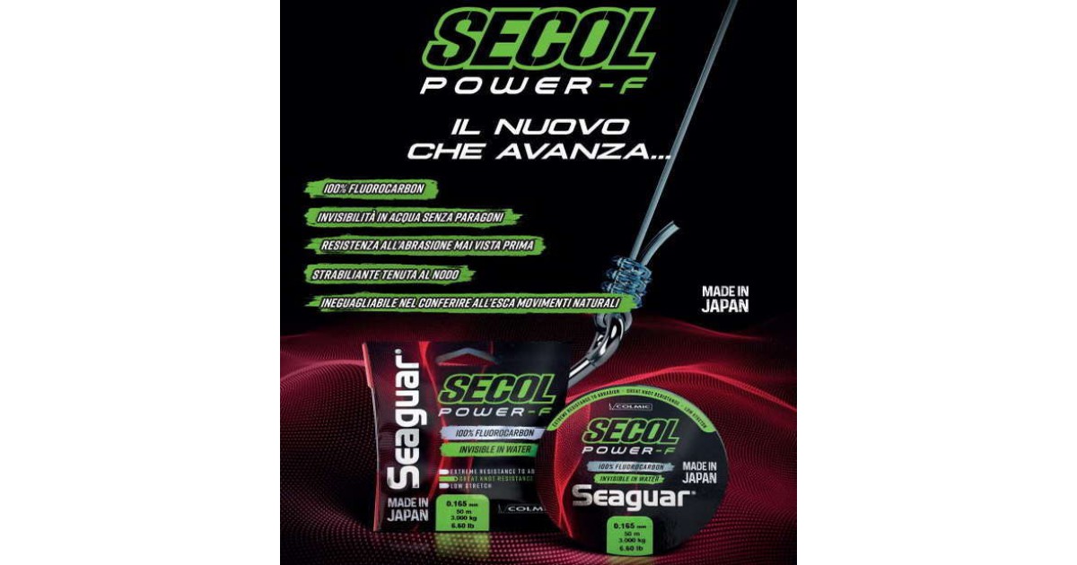 seaguar secol power-f | monofilaments and braided lines liders line