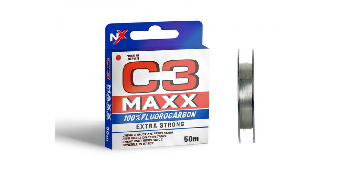 colmic c3 maxx fluorocarbon | monofilaments and braided lines liders line
