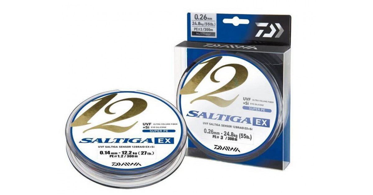 daiwa saltiga 12 braid ex+si 300m. | monofilaments and braided lines ...
