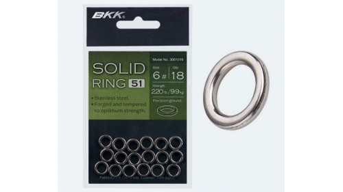 bkk solid ring 51 | accessories solid rings-split rings - Tognini fishing