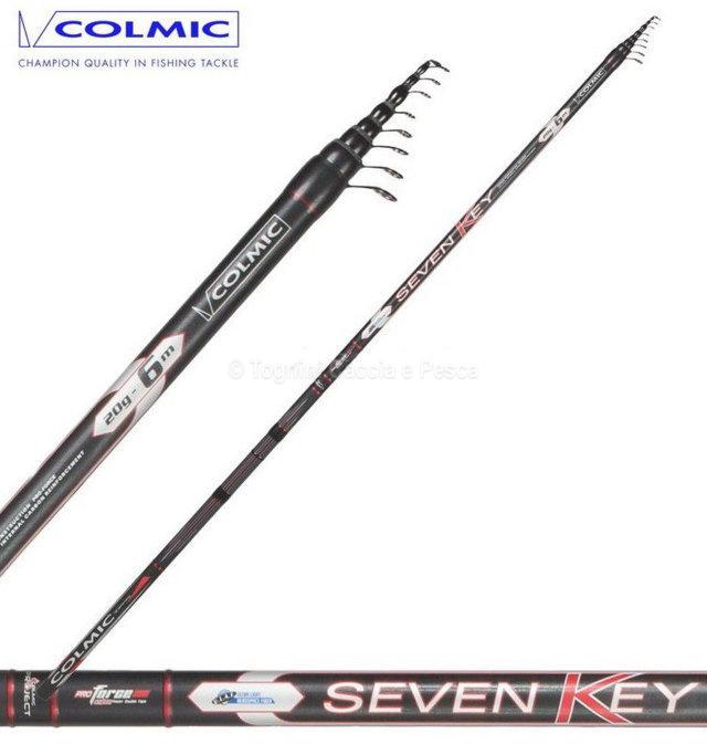 colmic seven key | canne da pesca bolognesi e fisse - Tognini pesca