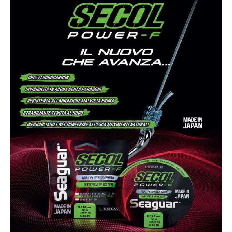 seaguar secol power-f | monofilaments and braided lines liders line