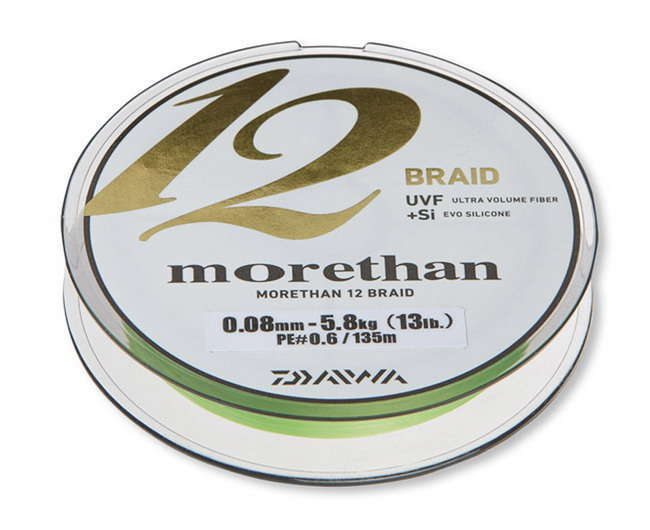 DAIWA MORETHAN 12 BRAID | Tognini Caccia e Pesca